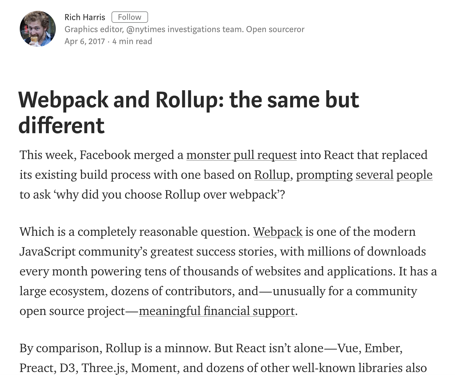 Bundling Javascript